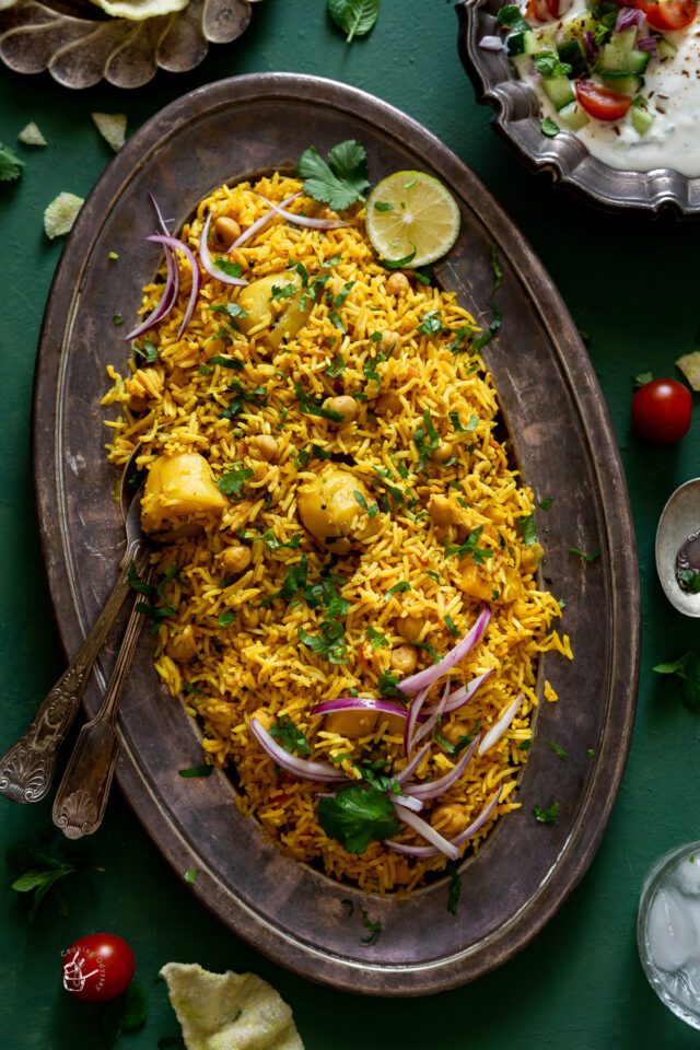 Baby Potato Pulao | Lasaniya Batata Rice | J Cooking Odyssey