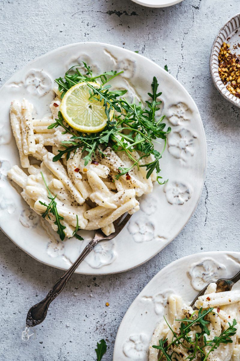 Quick One Pot Pasta with Ricotta and Lemon | J Cooking Odyssey