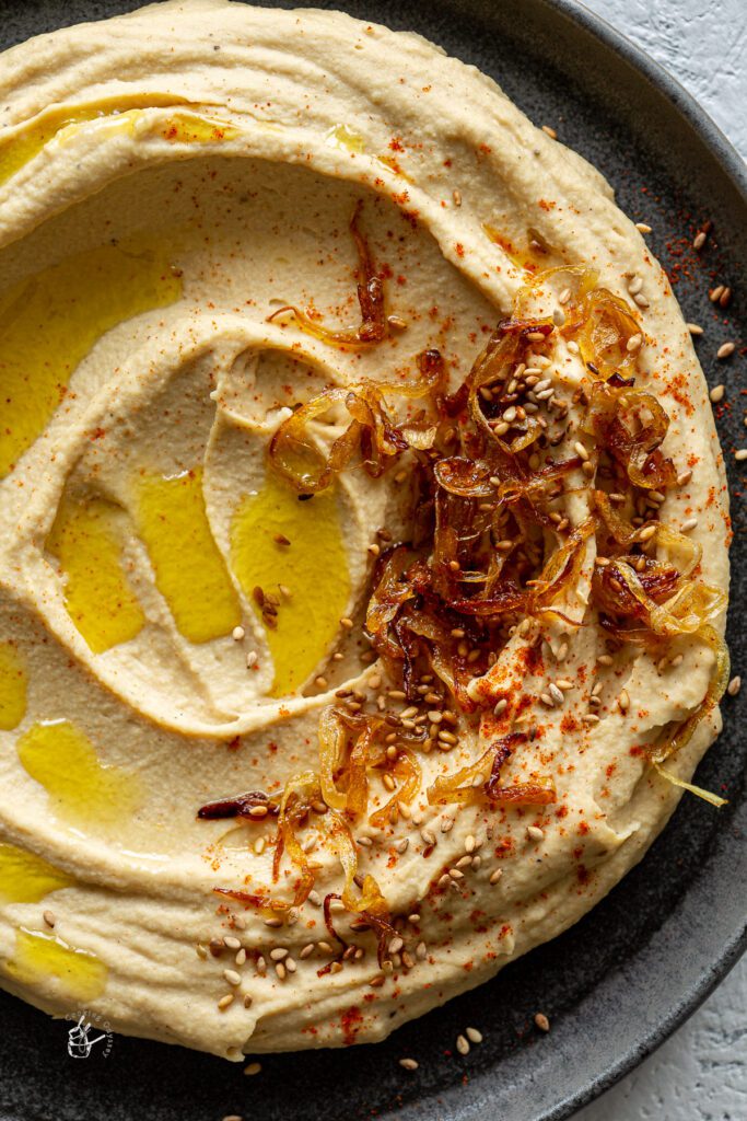 Caramelised Onion Hummus | J Cooking Odyssey