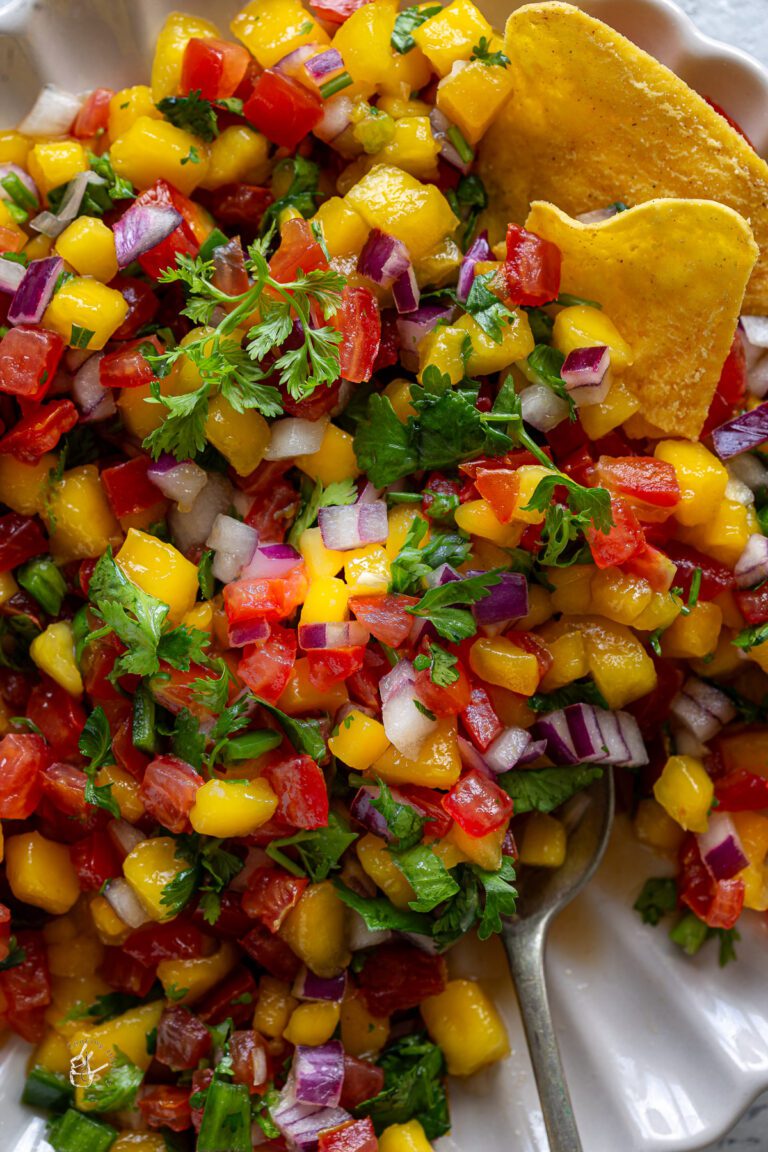 Mango Pico de Gallo | J Cooking Odyssey