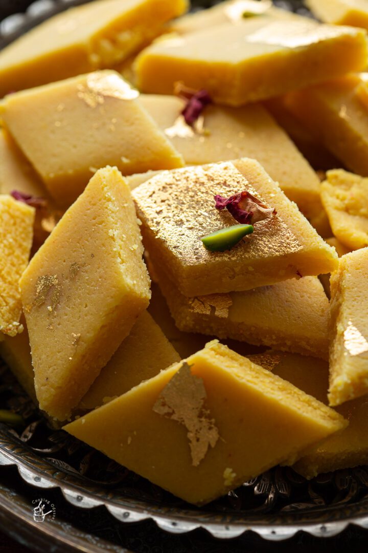 Vegan Kesar Badam Katli with Almond Flour | J Cooking Odyssey