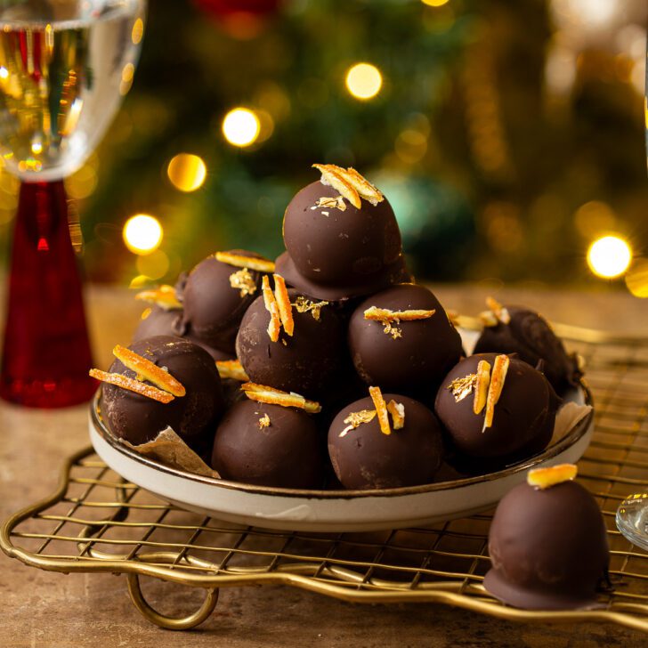 Chocolate Orange Christmas Truffles (3 ingredients) | J Cooking Odyssey