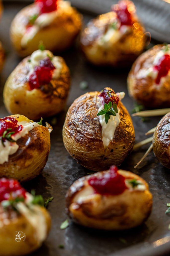 Mini Baked Potatoes (Oven, Air Fryer and Microwave) | J Cooking Odyssey