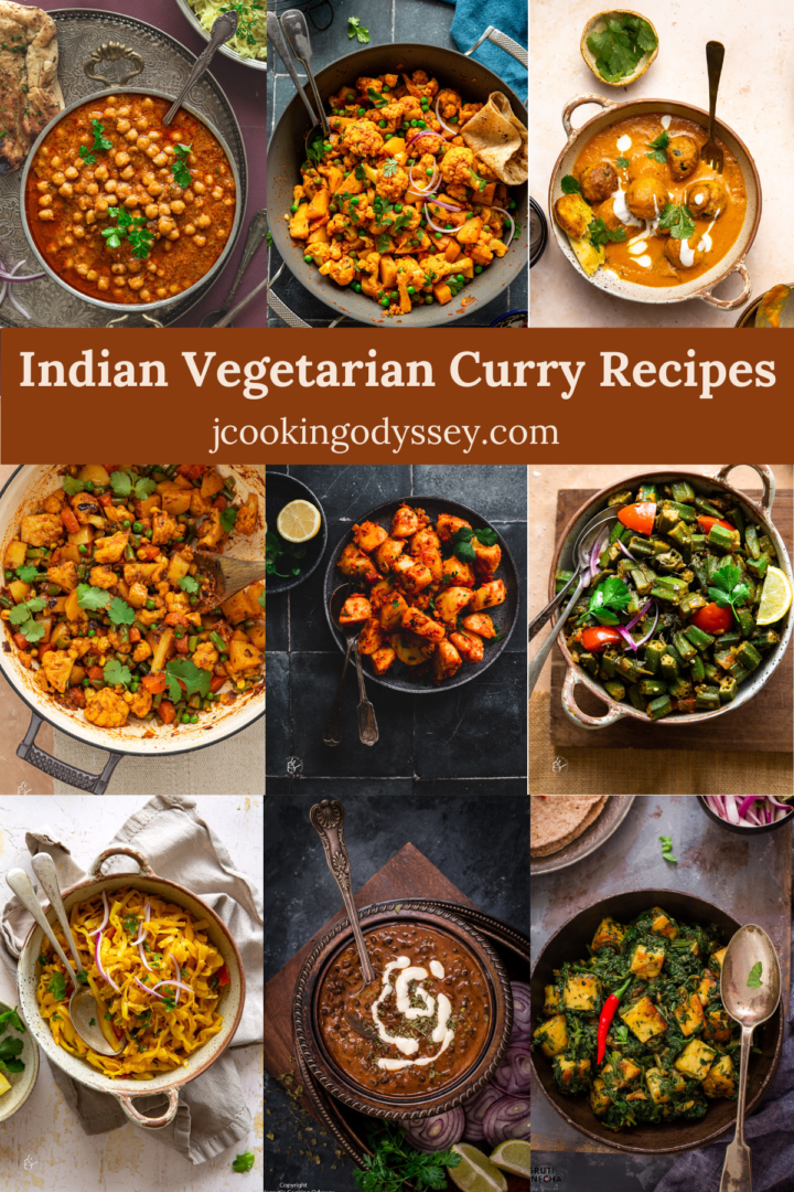 Indian Vegetarian Curry Recipes | J Cooking Odyssey