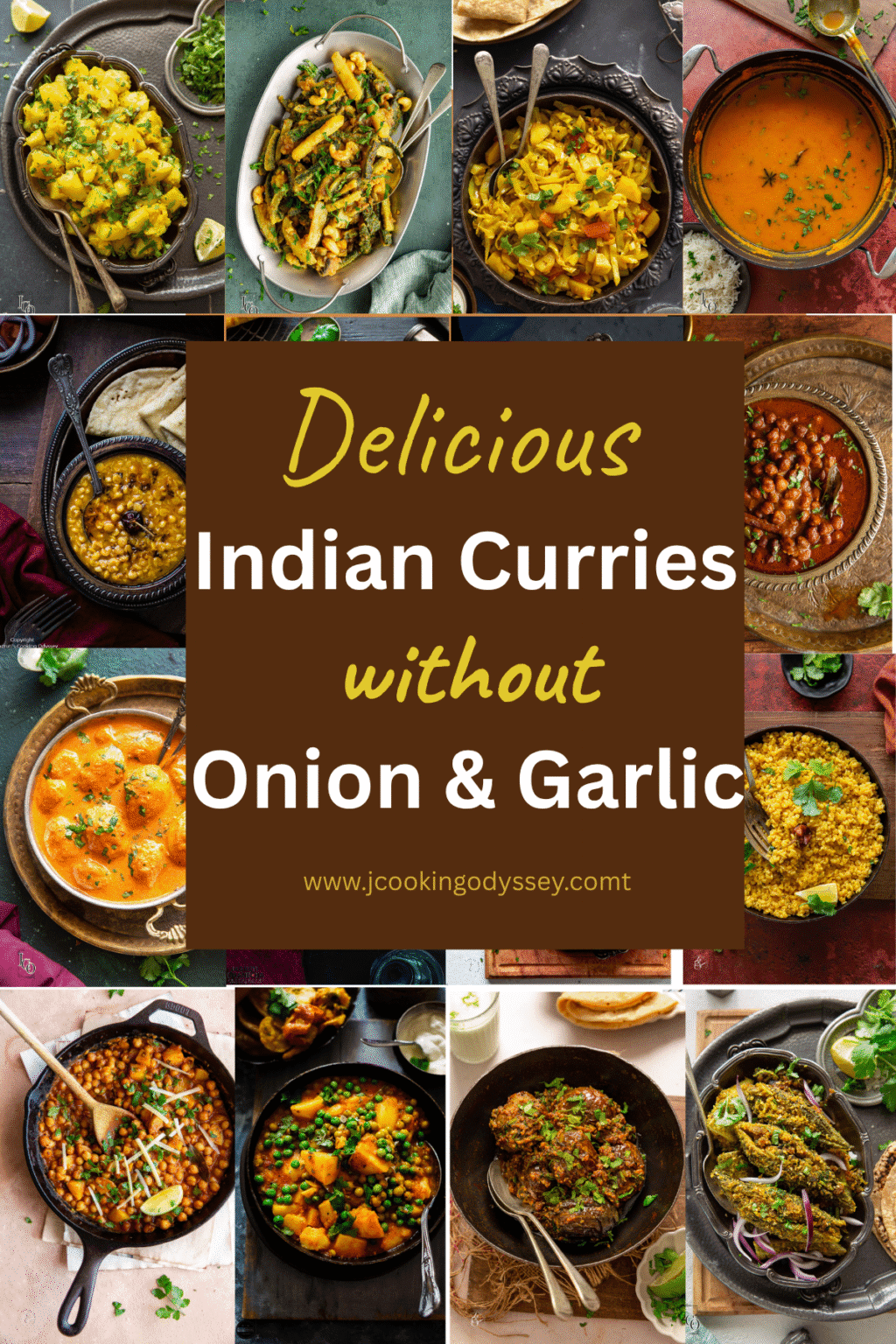 Delicious Indian Curries Without Onion and Garlic | J Cooking Odyssey