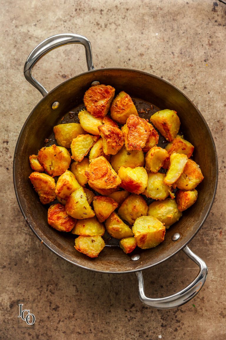 Masala Cumin Roast Potatoes with Crispy Edges | J Cooking Odyssey